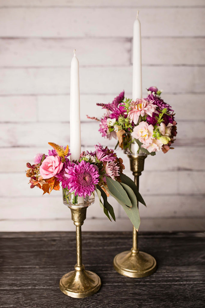 Candle Ring Vases – Floral Genius